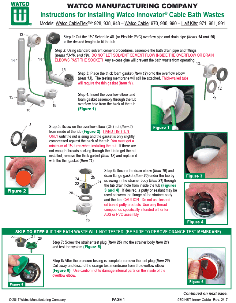 970 Installation Instructions