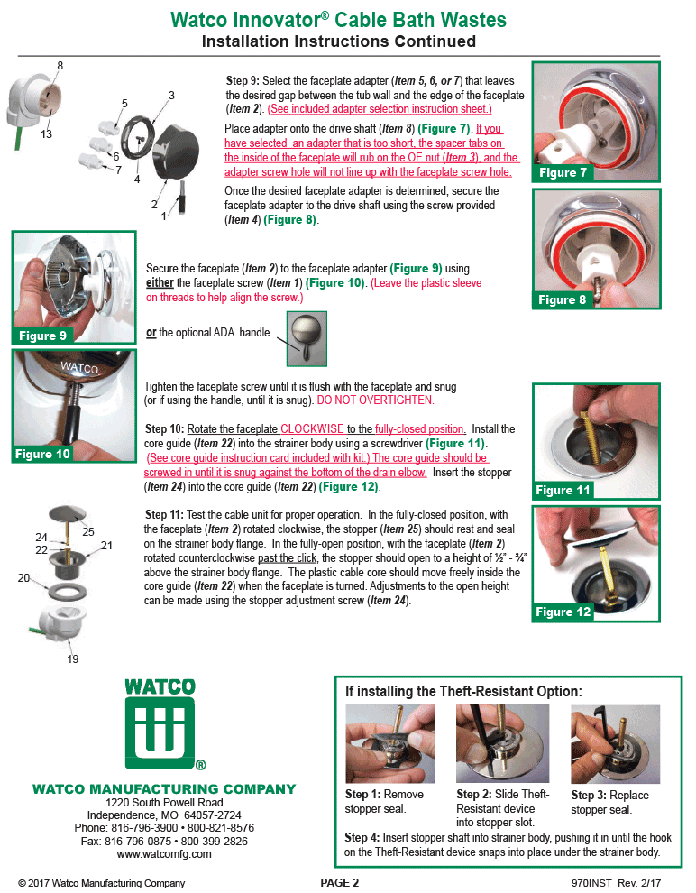 970 Installation Instructions