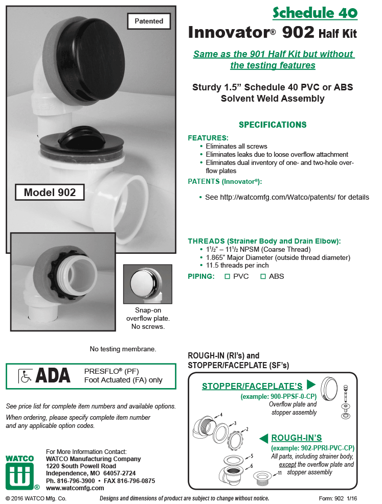 Innovator® 902 Half Kit